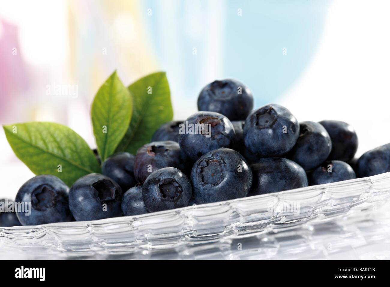 Glass blue dish hi-res stock photography and images - Alamy