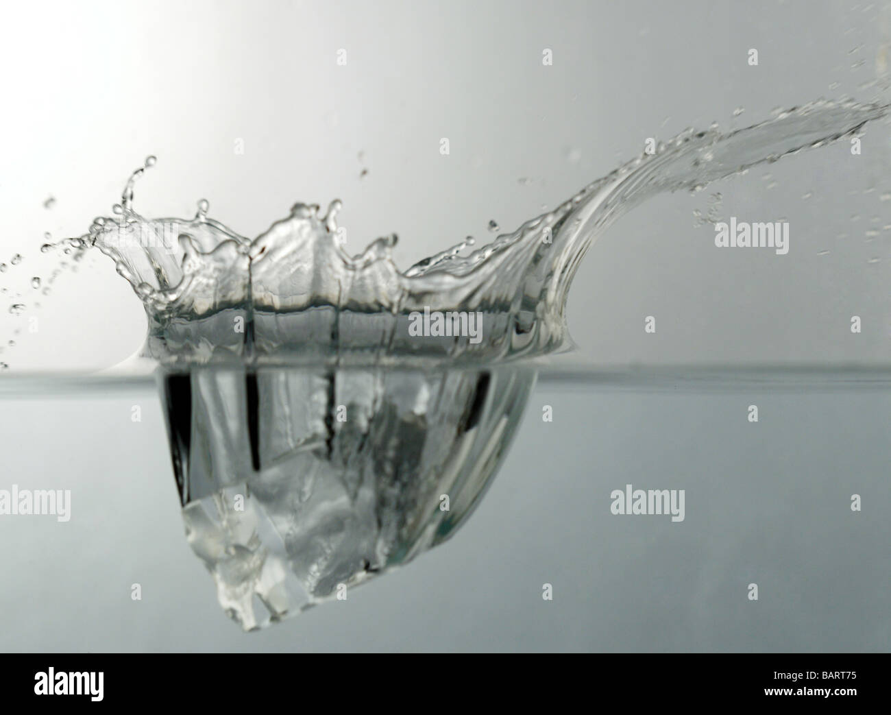 Splashed water surface Stock Photo - Alamy