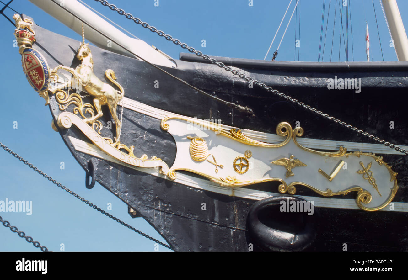 England Bristol SS Great Britain bows Stock Photo - Alamy
