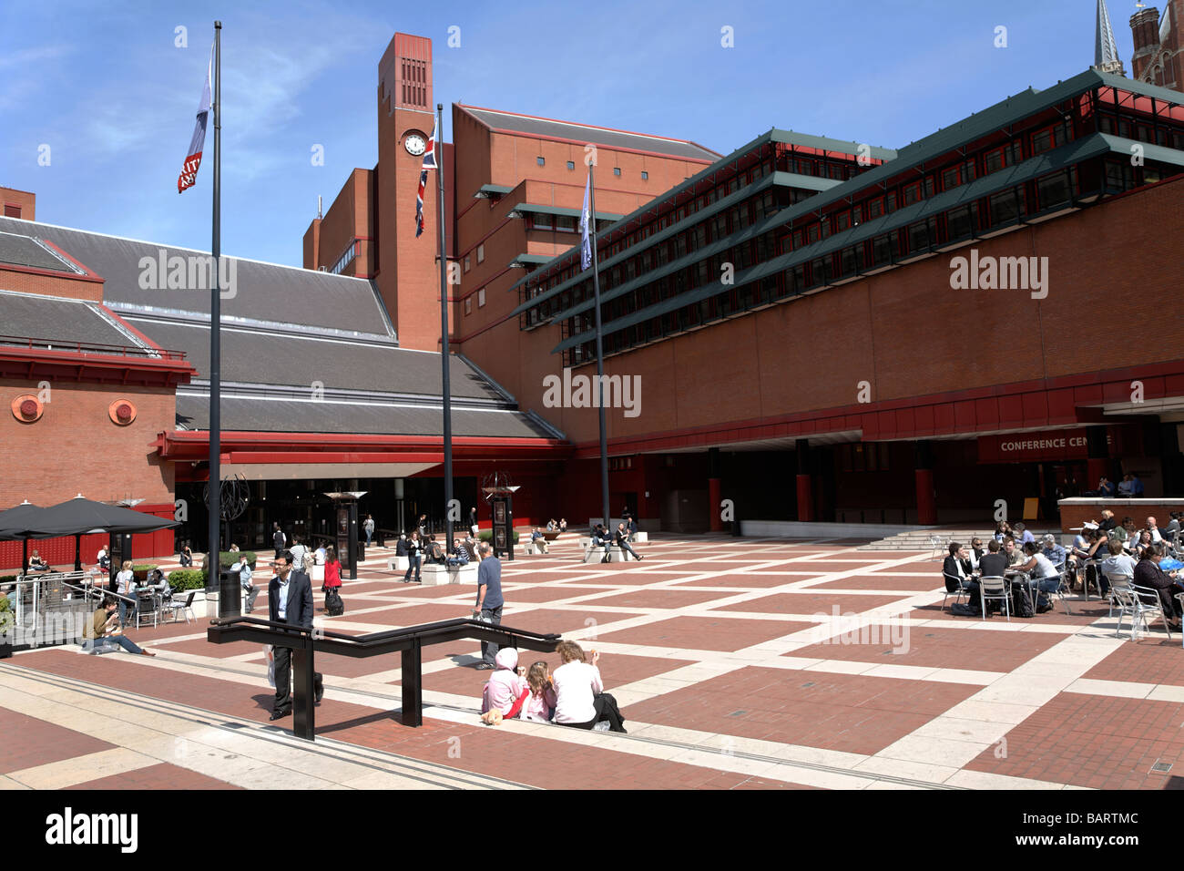 The British Library London England Stock Photo - Alamy