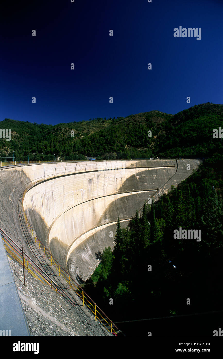 Pertusillo dam hi-res stock photography and images - Alamy