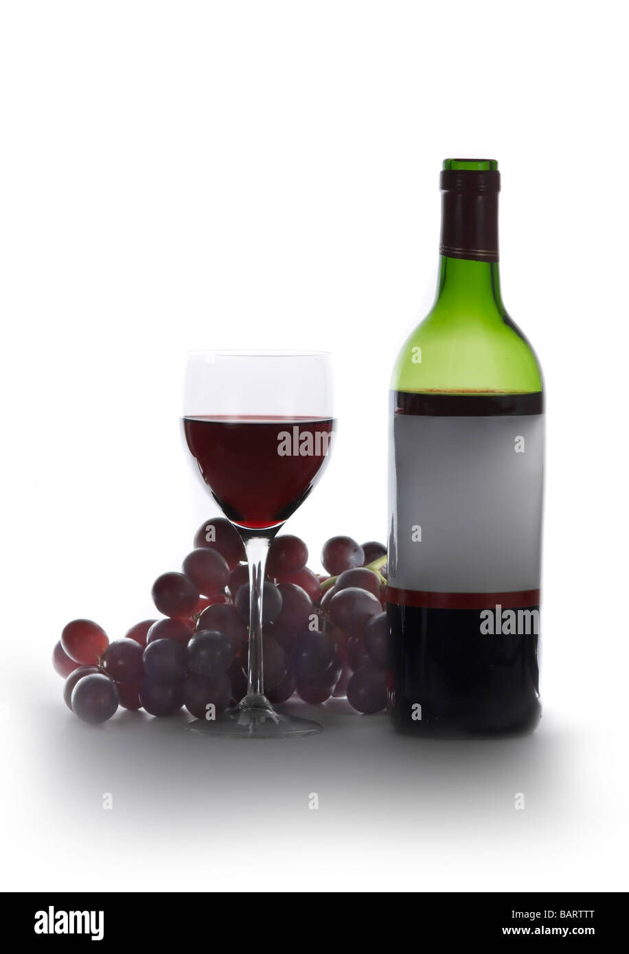 red wine grapes and glass Stock Photo - Alamy