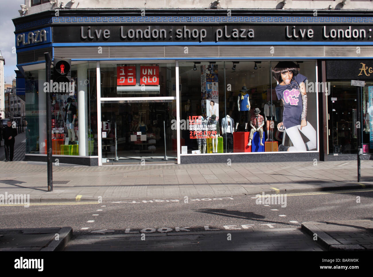 Live London shop Oxford Street London May 2009 Stock Photo - Alamy