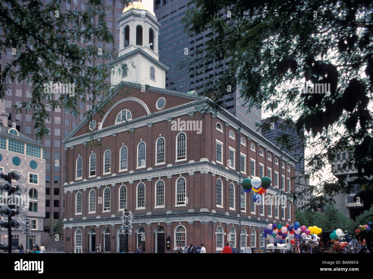 Faneuil Hall in Boston Stock Photo - Alamy