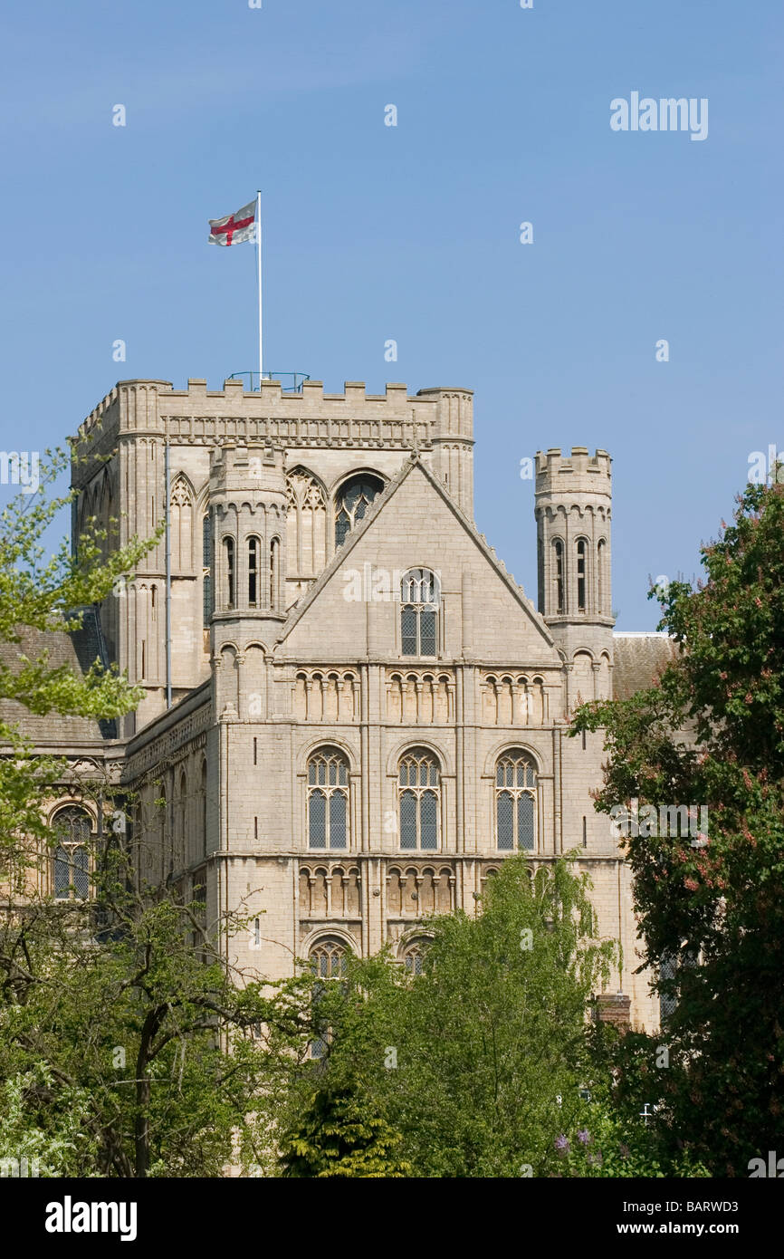 England Cambridgeshire Peterborough cathedral Stock Photo - Alamy