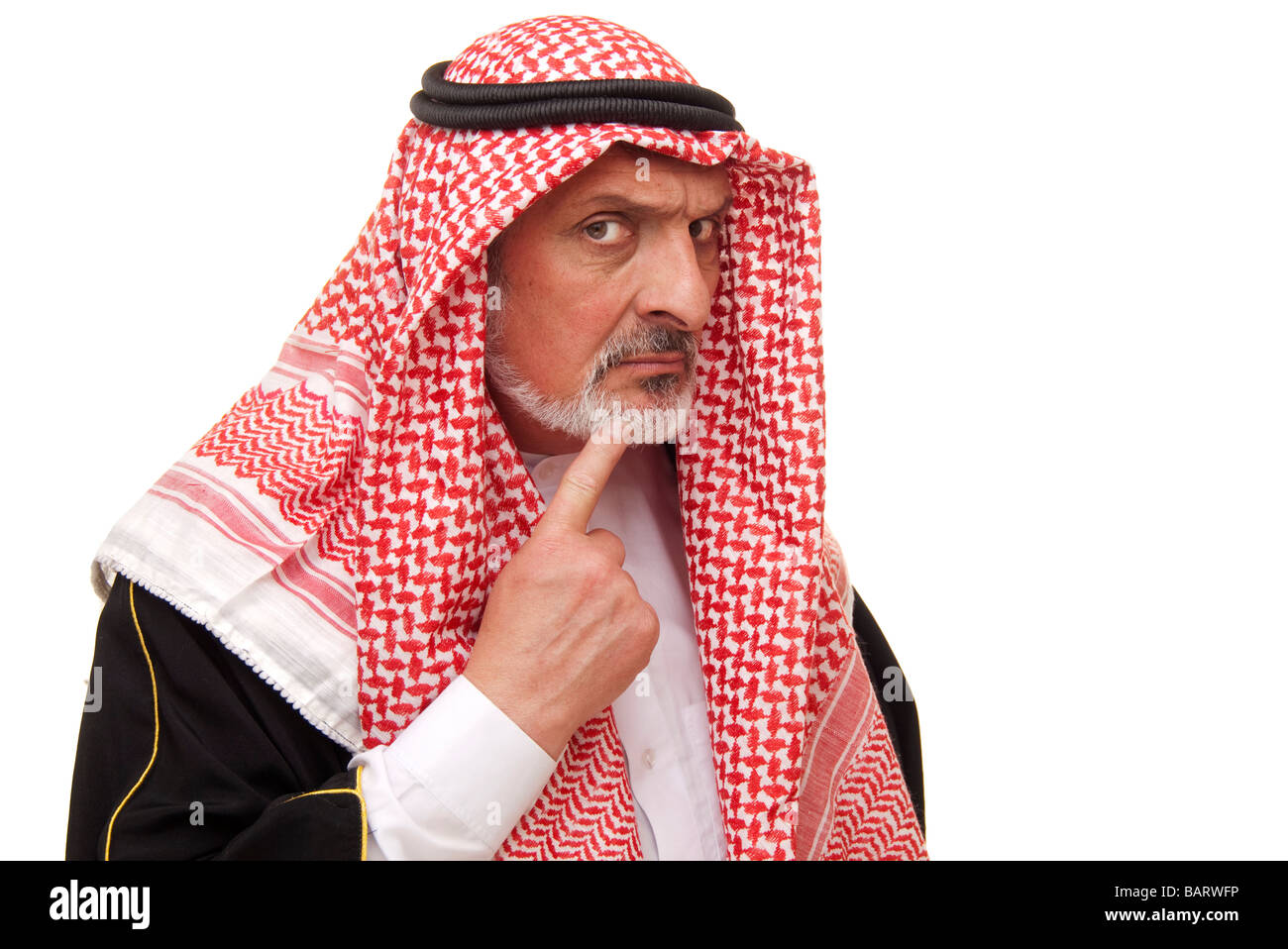 Middle eastern arab man Cut Out Stock Images & Pictures - Alamy