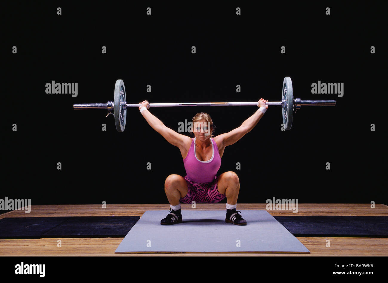 Female weightlifter hi-res stock photography and images - Alamy