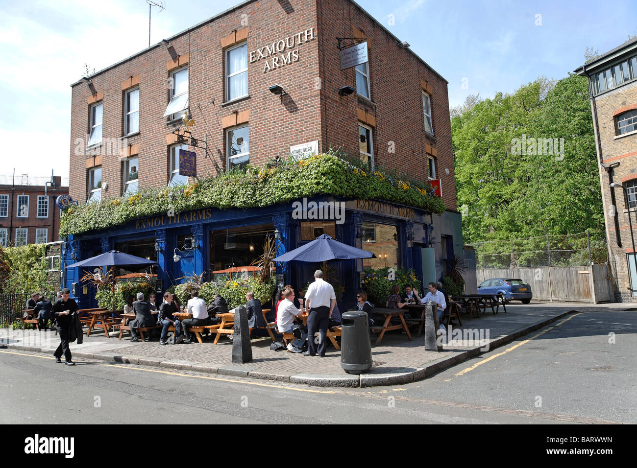 The Exmouth Arms pub, Starcross Street, London, England Stock Photo - Alamy