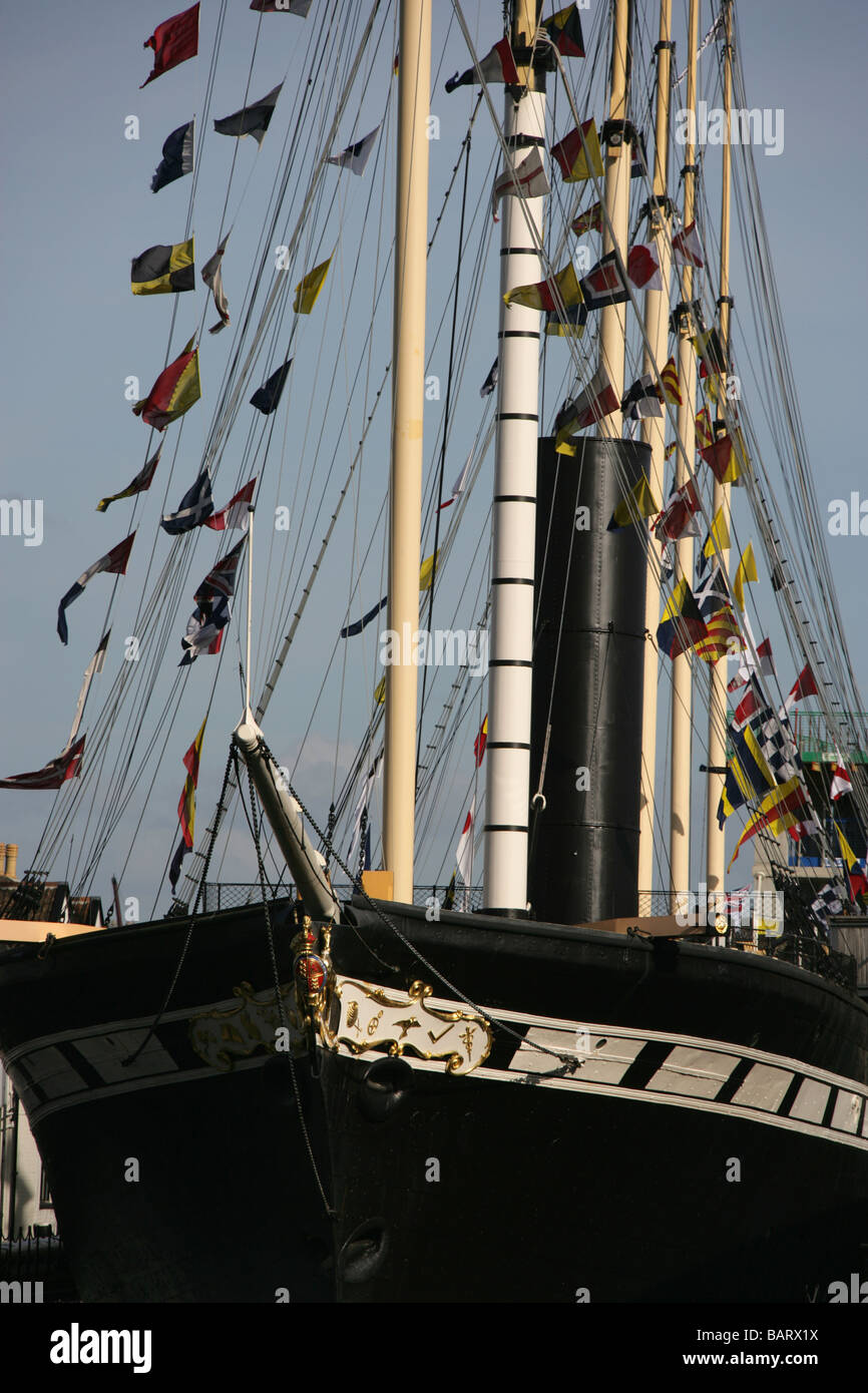 City of Bristol, England. The Isambard Kingdom Brunel designed iron ...