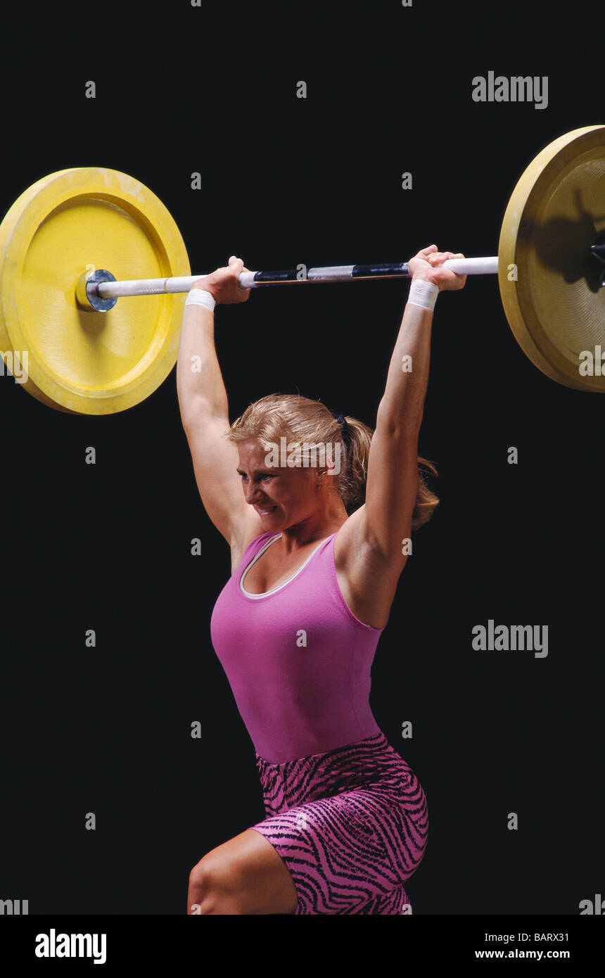 Female Weightlifter High Resolution Stock Photography and Images - Alamy