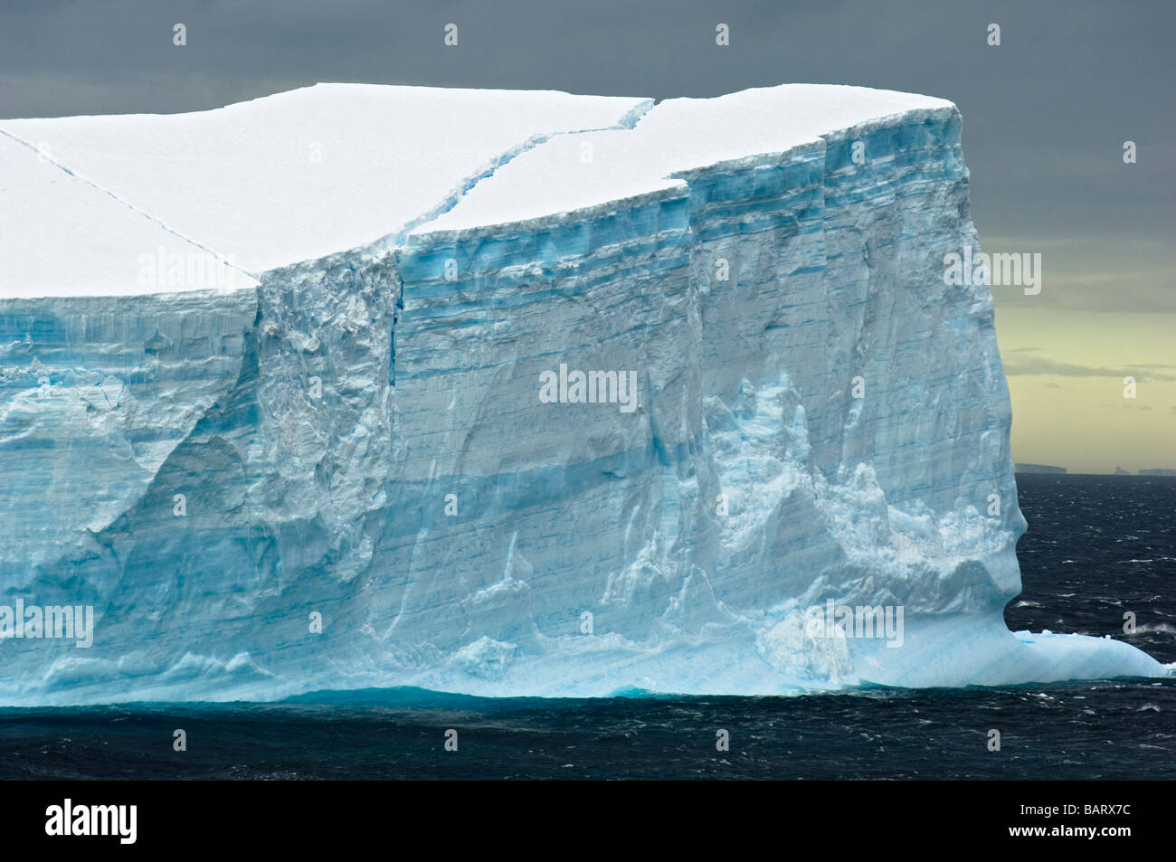 Spectacular Blue Iceberg along Antarctic Sound, Antarctic Peninsula ...