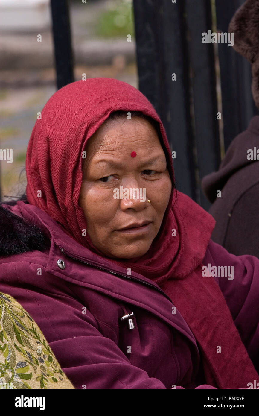 Gurkha woman hi-res stock photography and images - Alamy