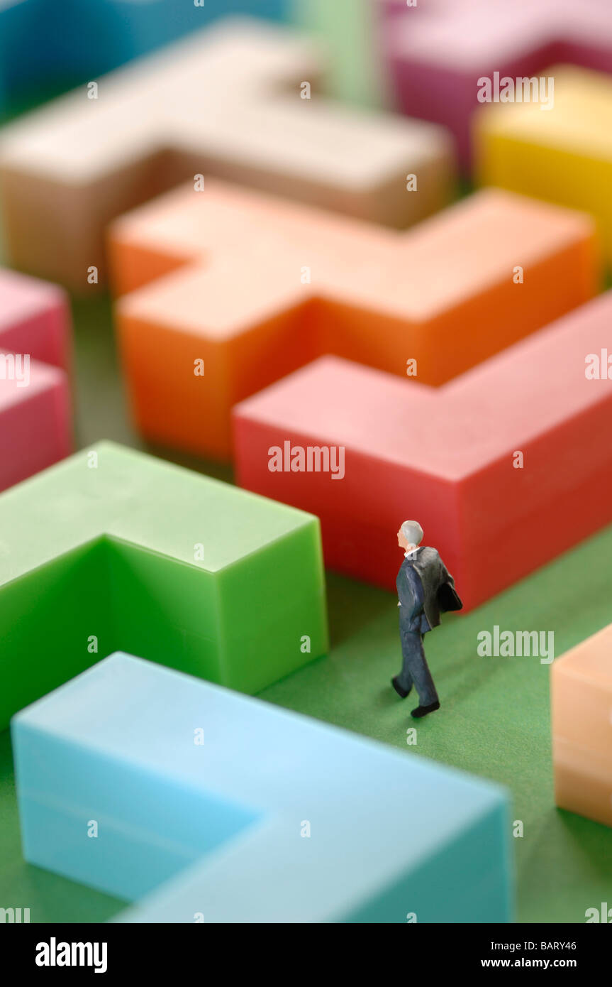 Male symbol in labyrinth hi-res stock photography and images - Alamy