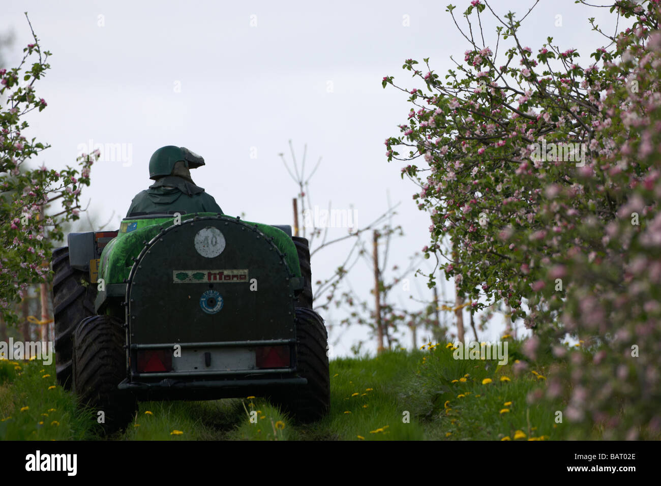 Orchard spraying hi-res stock photography and images - Alamy