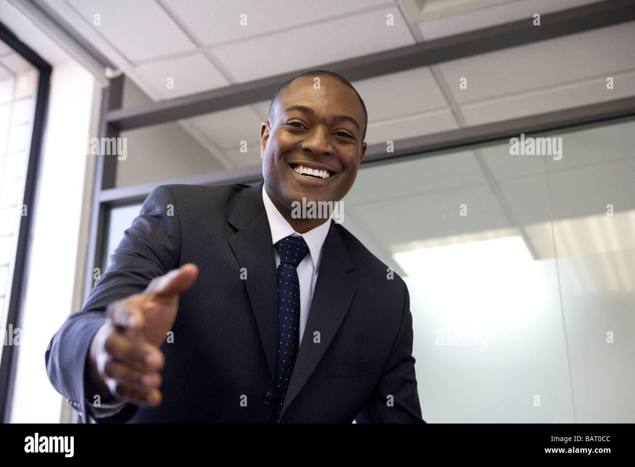 Man extending the hand at front hi-res stock photography and images - Alamy