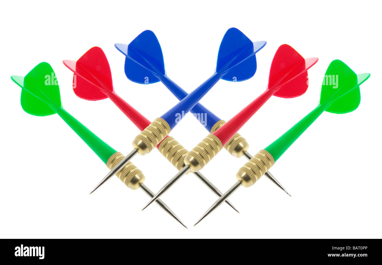 Colorful darts hi-res stock photography and images - Alamy