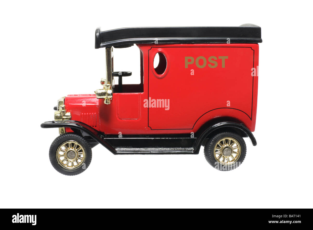Miniature Antique Van Stock Photo - Alamy