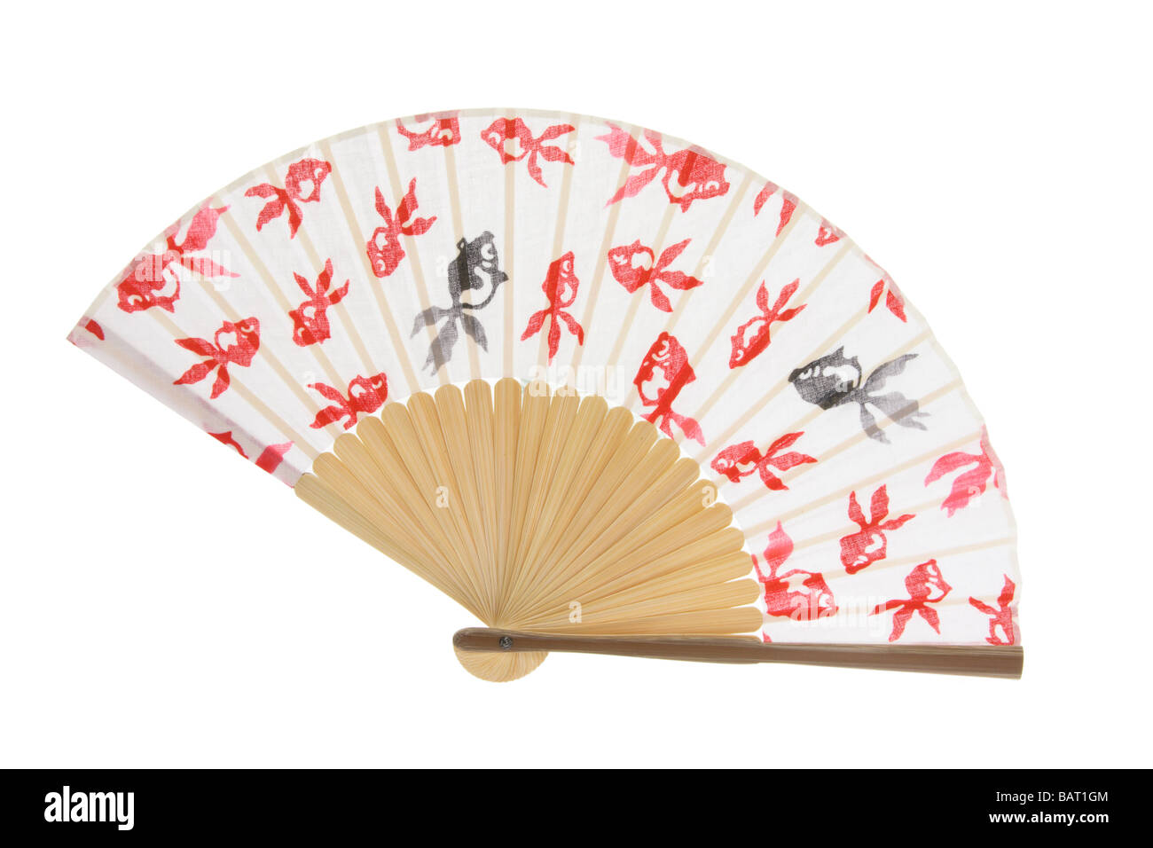 Gold folding fan fan hi-res stock photography and images - Alamy
