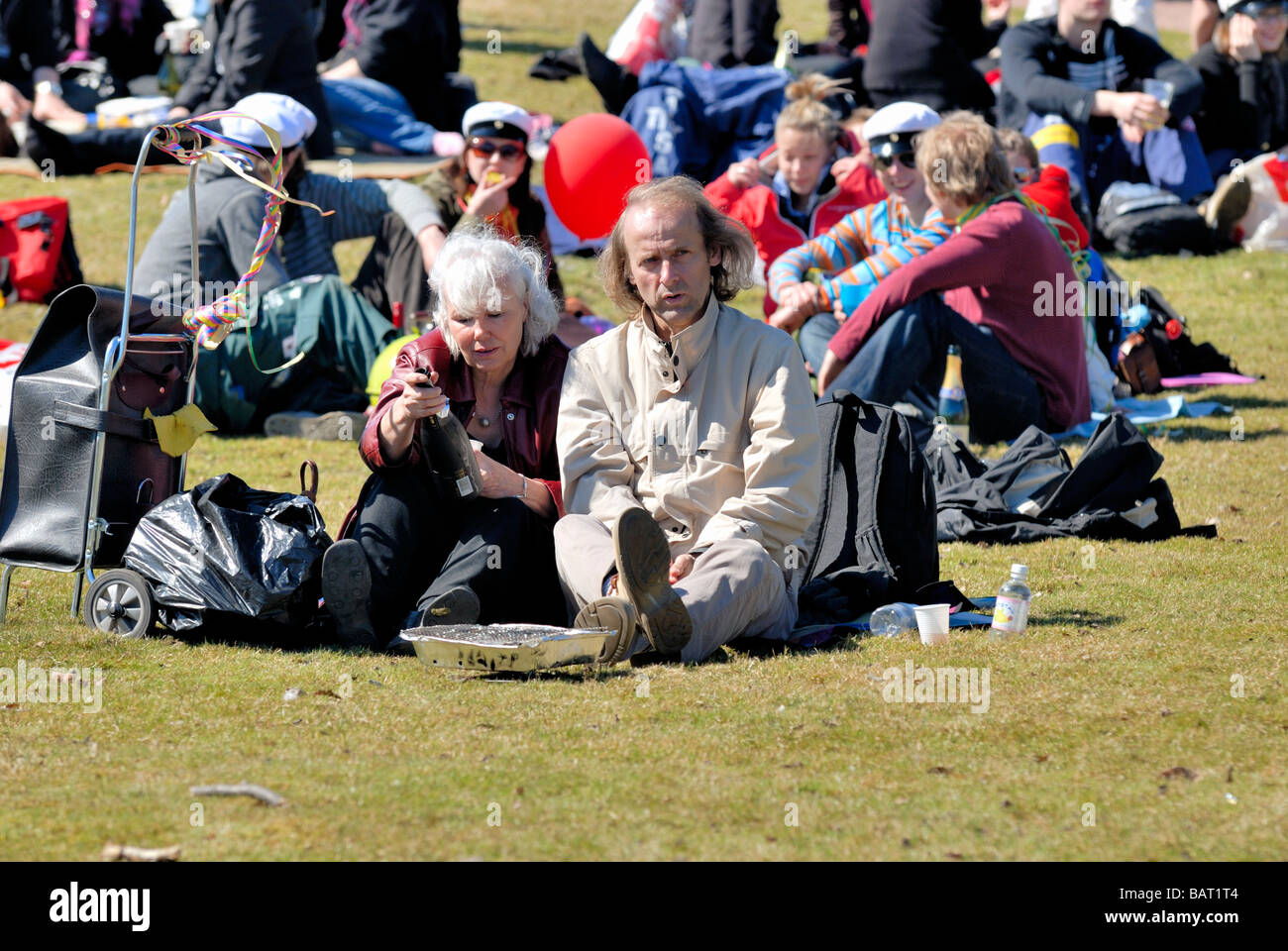 The May Day picnic in the Kaivopuisto park, Helsinki. "Everything I ...