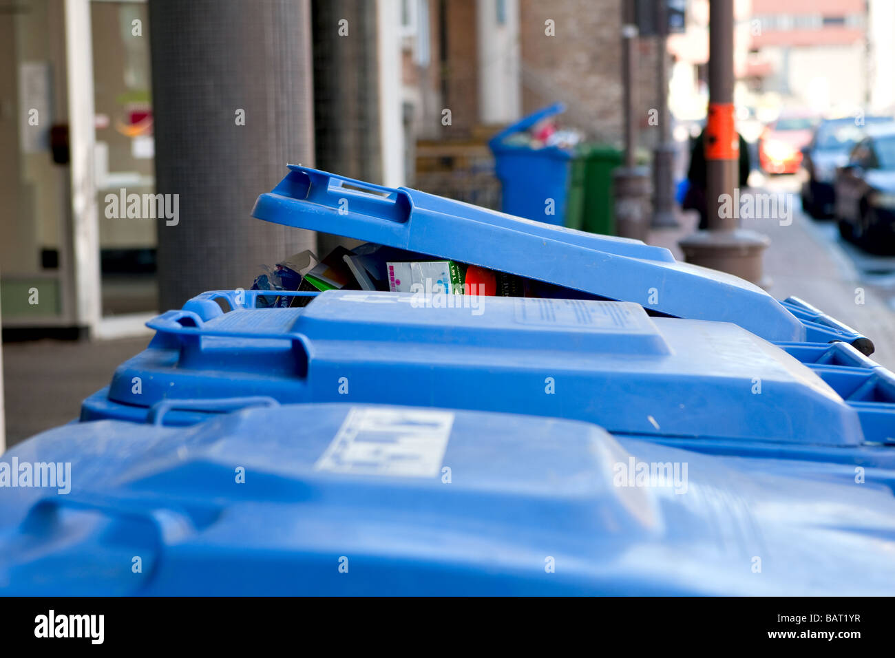 Waste bins waste separation hi-res stock photography and images - Alamy