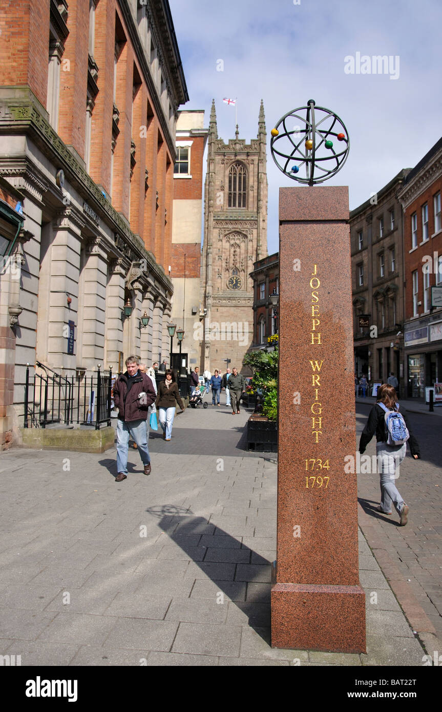 The Orrery Memorial, Iron Gate, Derby, Derbyshire, England, United ...