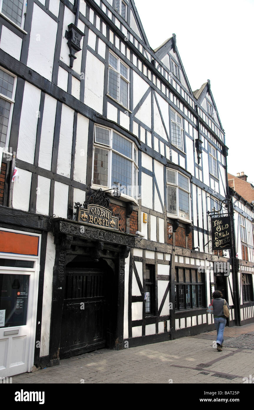 17th century The Old Bell Hotel, Sadler Gate, Derby, Derbyshire ...