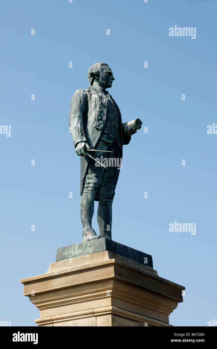 Captain Cook Statue, Whitby, North Yorkshire, England, UK (c) Marc ...