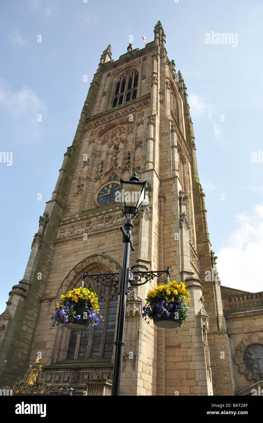 Derby Cathedral, Iron Gate, Derby, Derbyshire, England, United Kingdom ...
