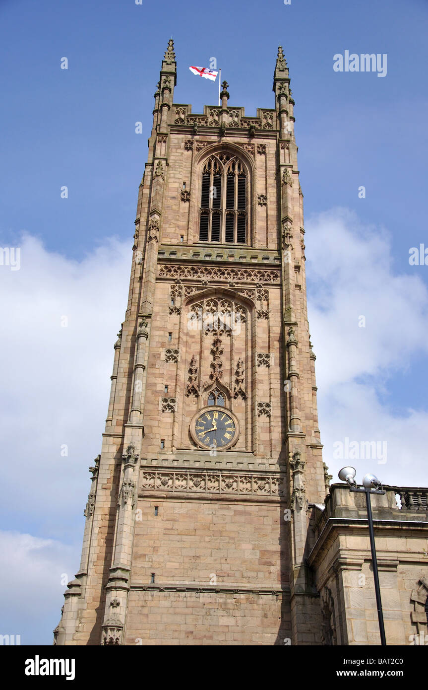 Derby Cathedral, Iron Gate, Derby, Derbyshire, England, United Kingdom ...