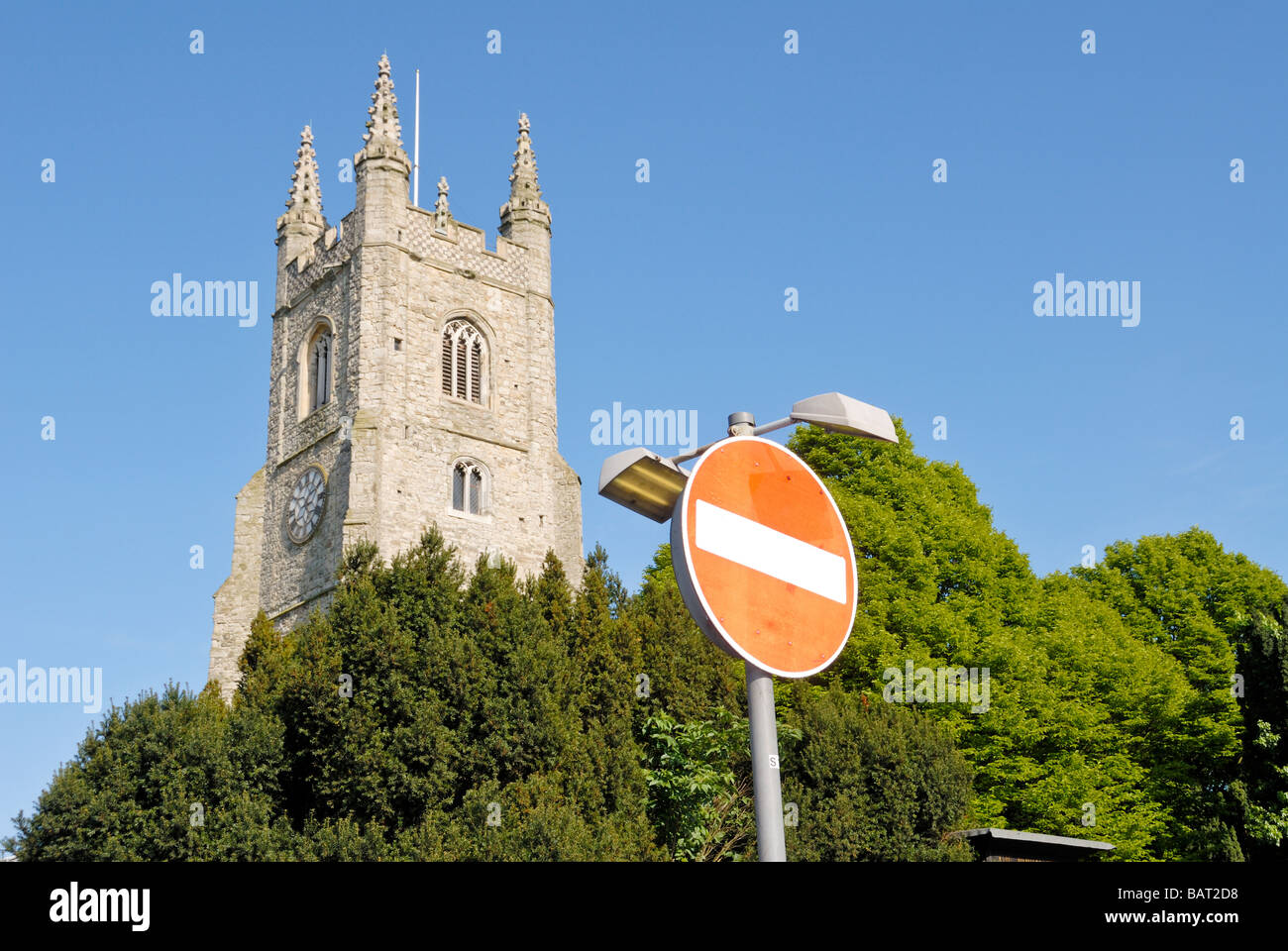 Saint Mary's Church Prittlewell Southend on Sea Essex England UK Stock ...