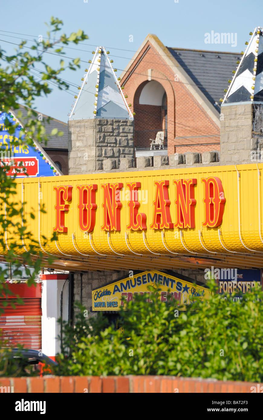 Funland Southend on Sea Essex England UK Stock Photo - Alamy