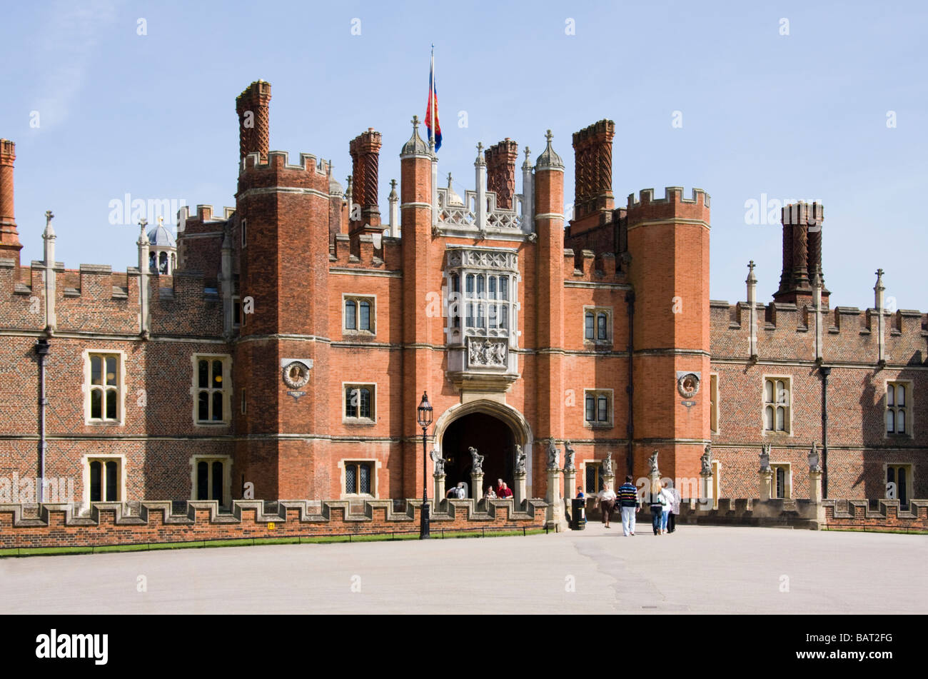 West Gate Hampton Court Palace Hampton Court London England Stock Photo ...