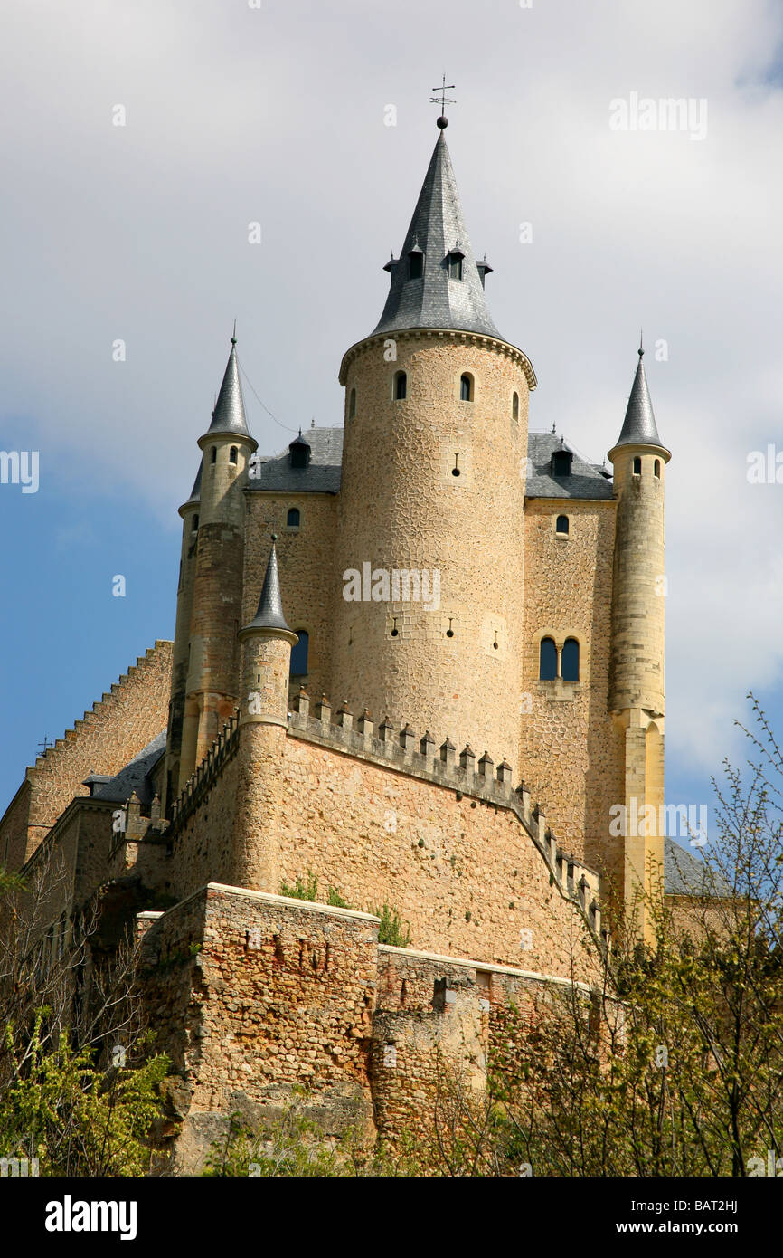 Alcazar Castillo Castle Segovia Spain Espana Stock Photo - Alamy