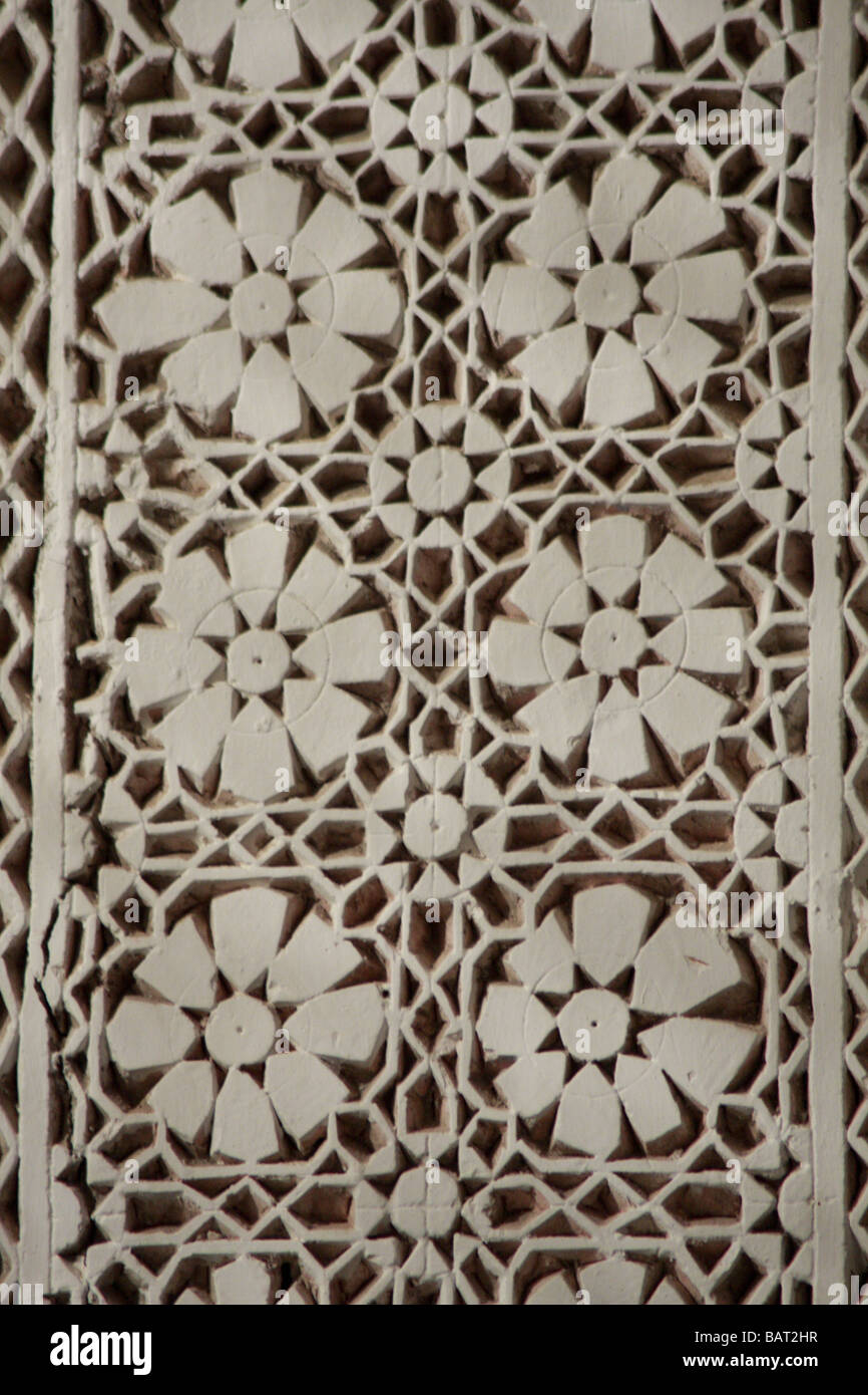 Typical Moroccan stucco work/Detailing of Moroccan stucco/plasterwork ...