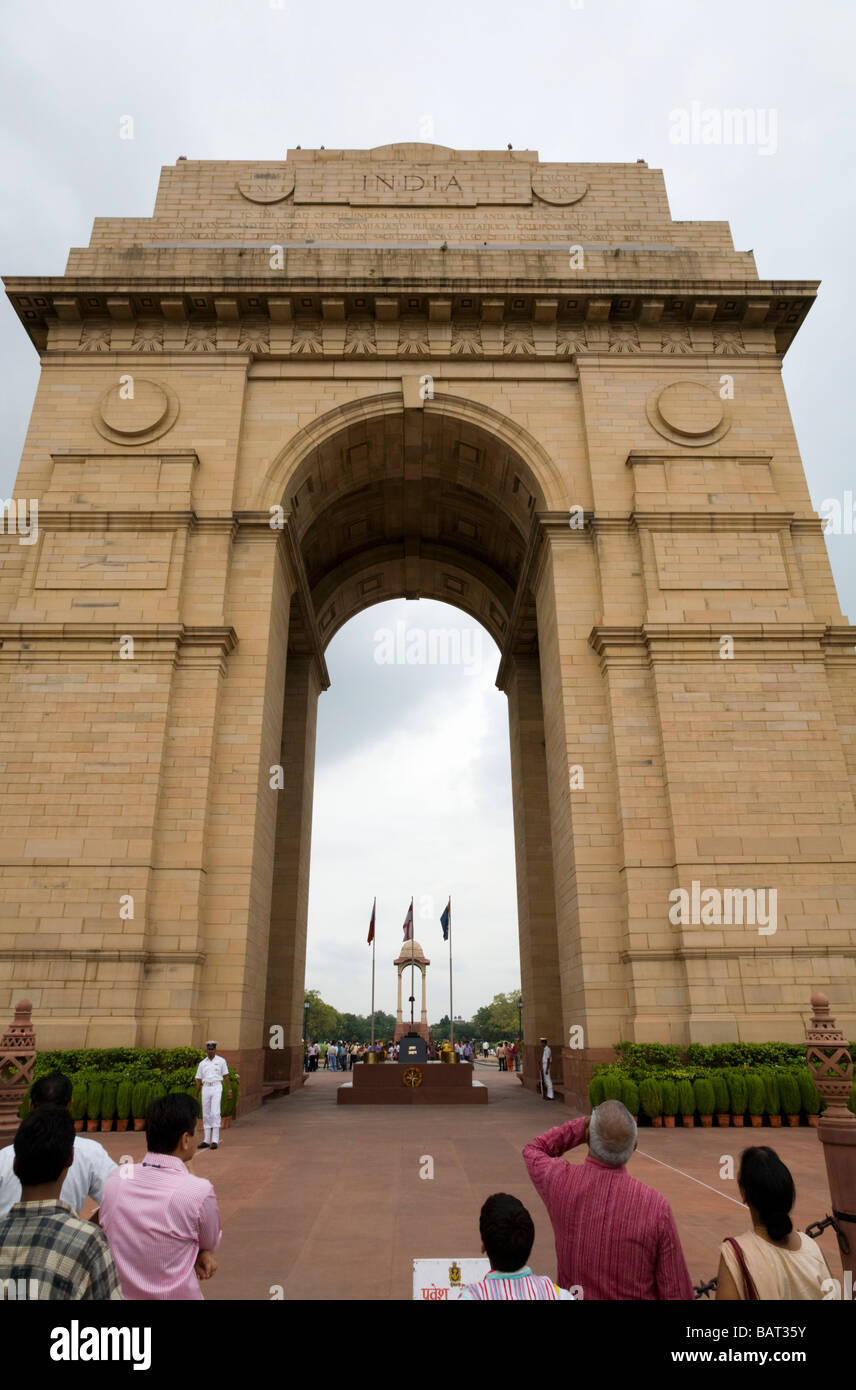 India gate sir edwin lutyens hi-res stock photography and images - Alamy