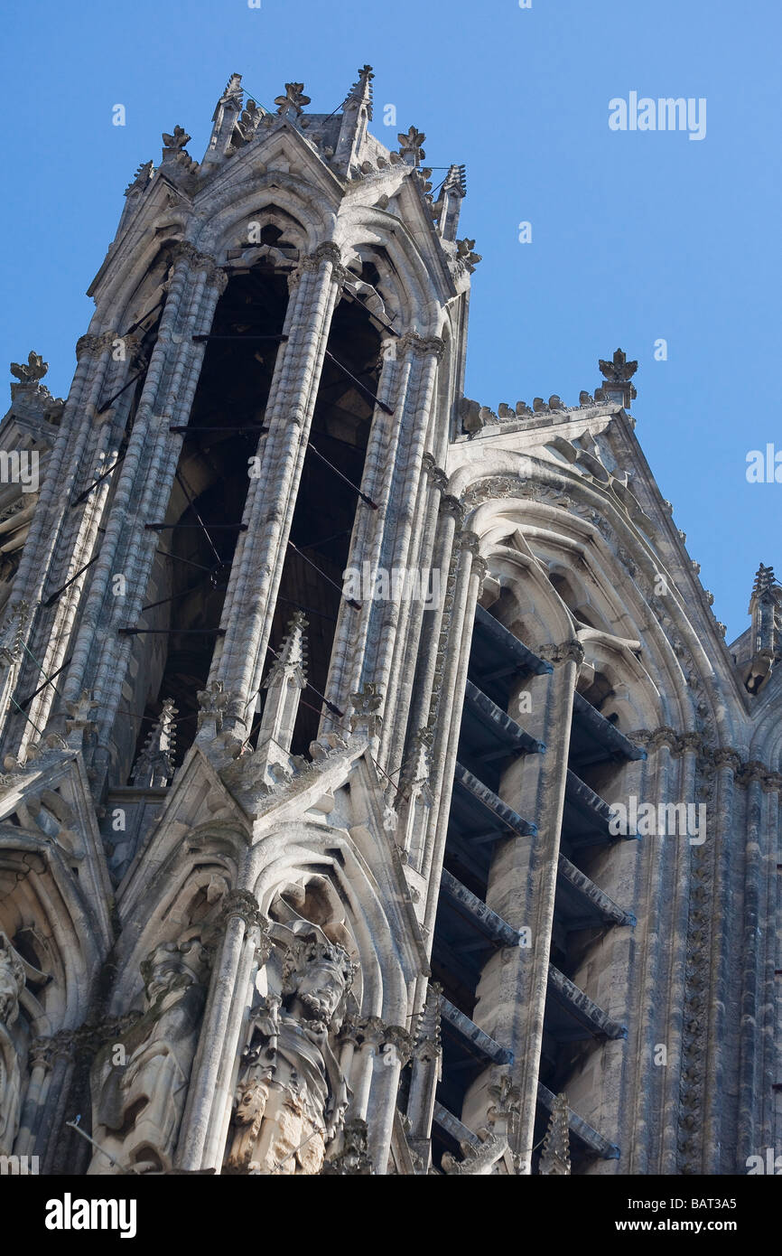 Cathedral of Reims Stock Photo - Alamy