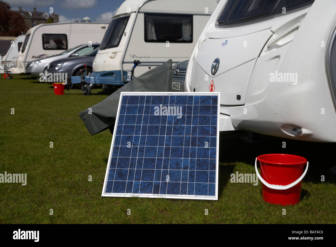 Solar powered campsite hi-res stock photography and images - Alamy
