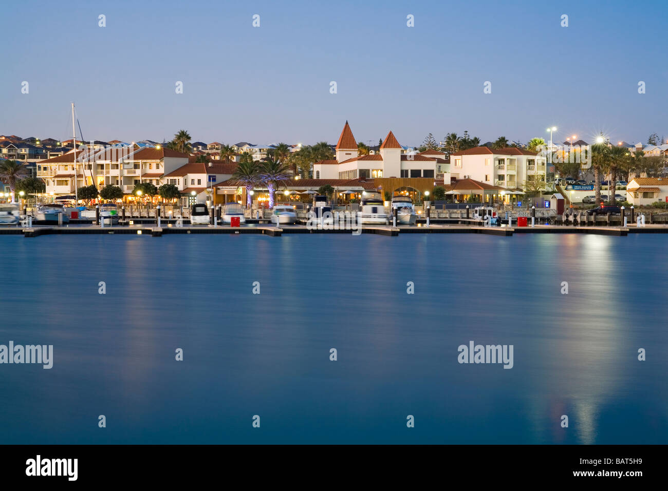 Mindarie Keys Marina in the northern coastal suburbs of Perth capital ...