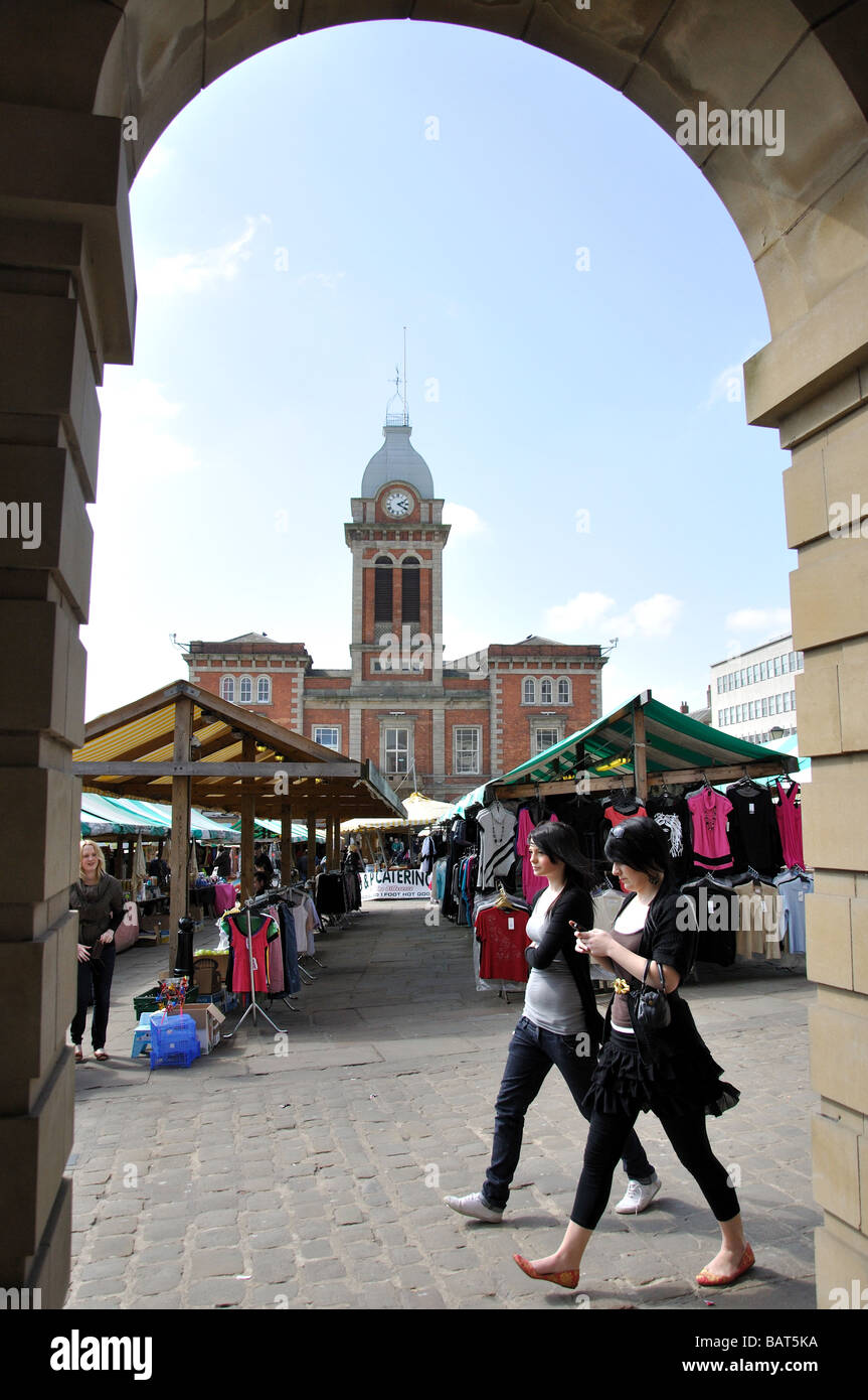 Chesterfield Market, The Market, Chesterfield, Derbyshire, England ...