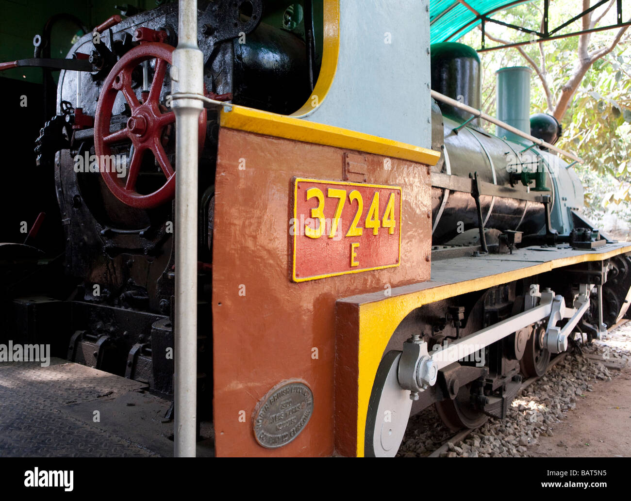 Indian steam railway hi-res stock photography and images - Alamy
