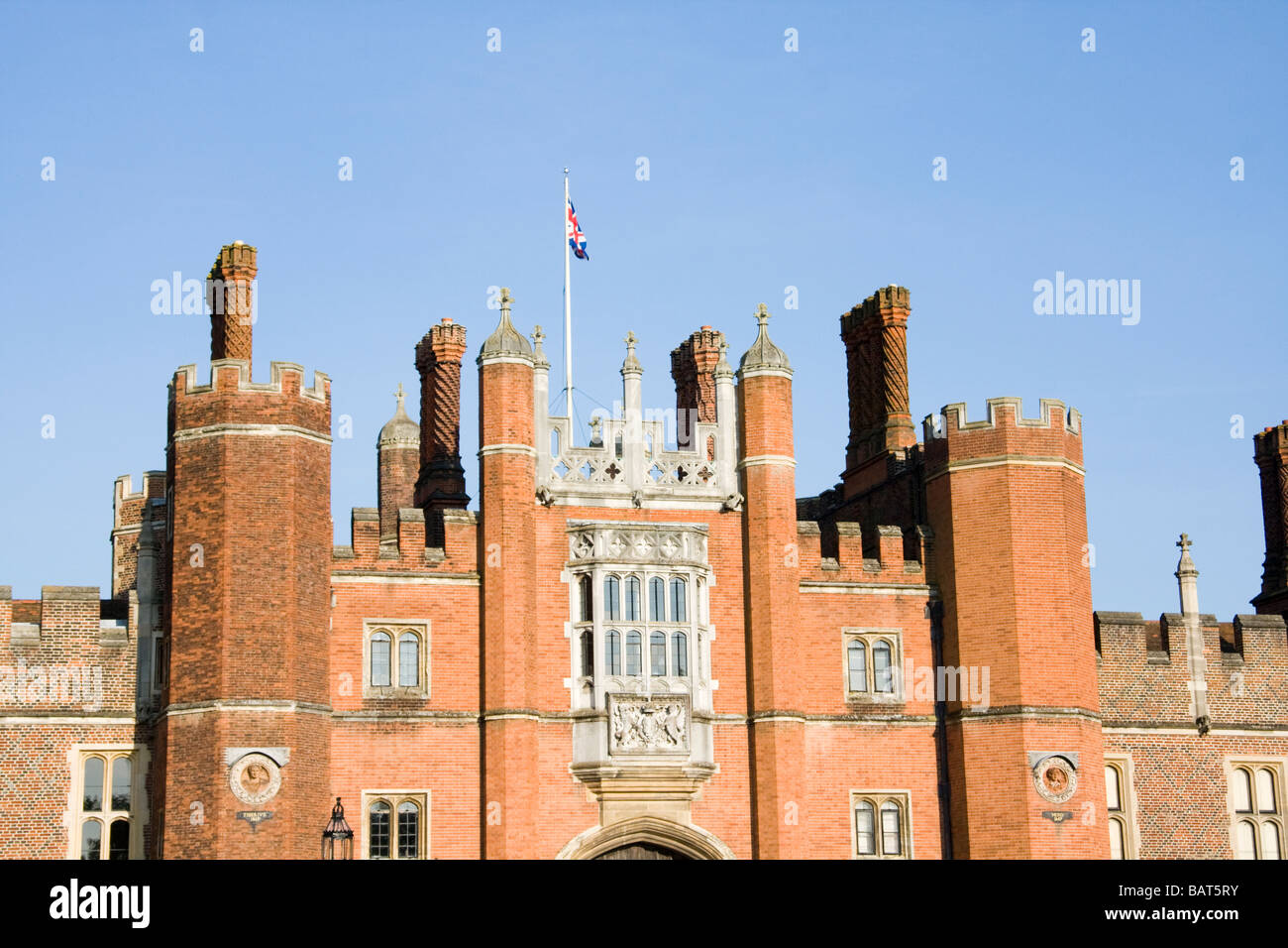 West Gate Hampton Court Palace Hampton Court London England Stock Photo ...