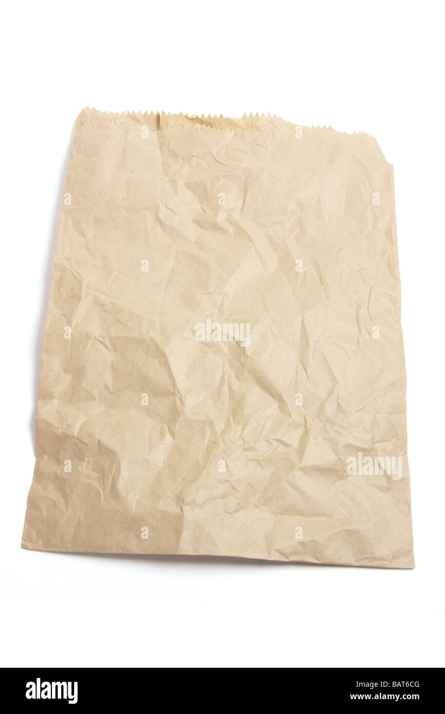 Wrinkled brown bag hi-res stock photography and images - Alamy