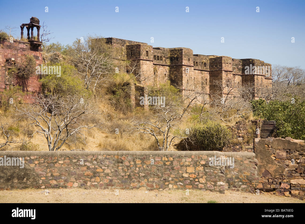 Hammir Mahal historic King’s Palace, Ranthambhore Fort, Ranthambhore ...