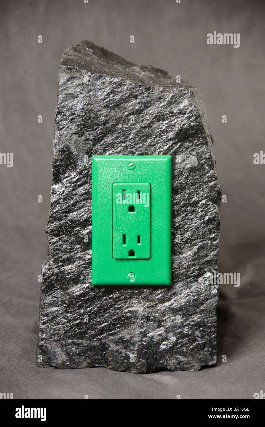Green Coal power Stock Photo - Alamy
