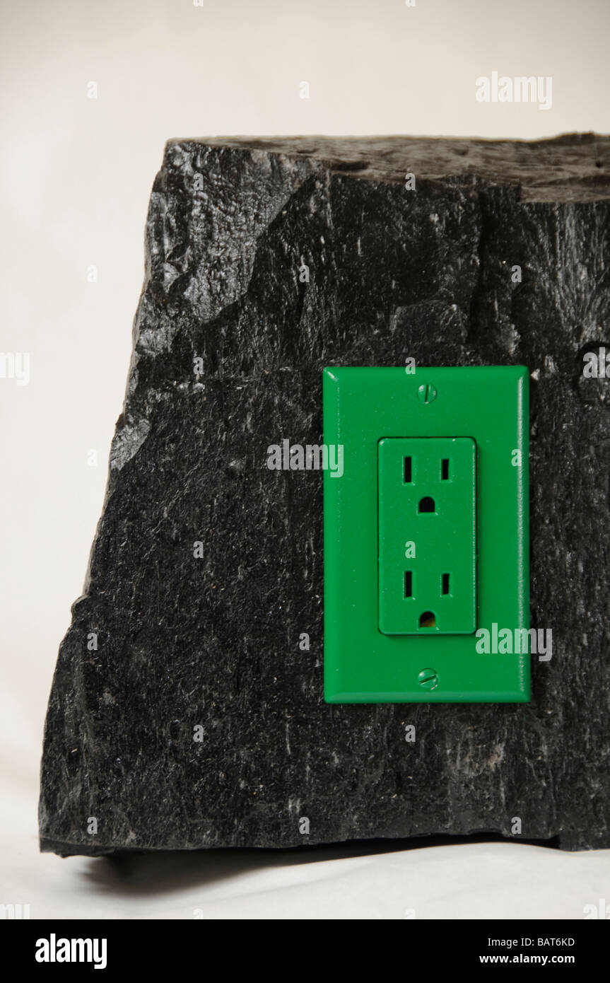 Green coal power Stock Photo - Alamy
