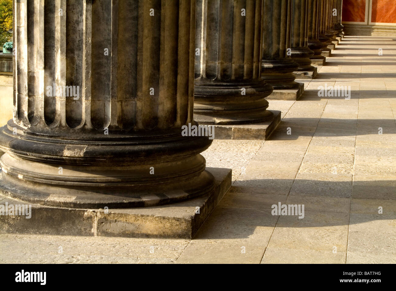 Low section of columns in a row Stock Photo - Alamy