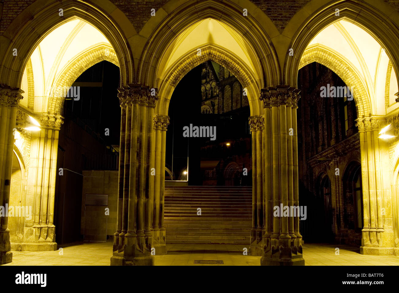 Arches inside a building Stock Photo - Alamy