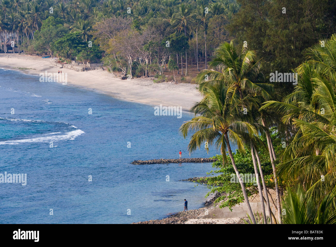 Mangsit Beach nr Senggigi Lombok Indonesia Stock Photo - Alamy