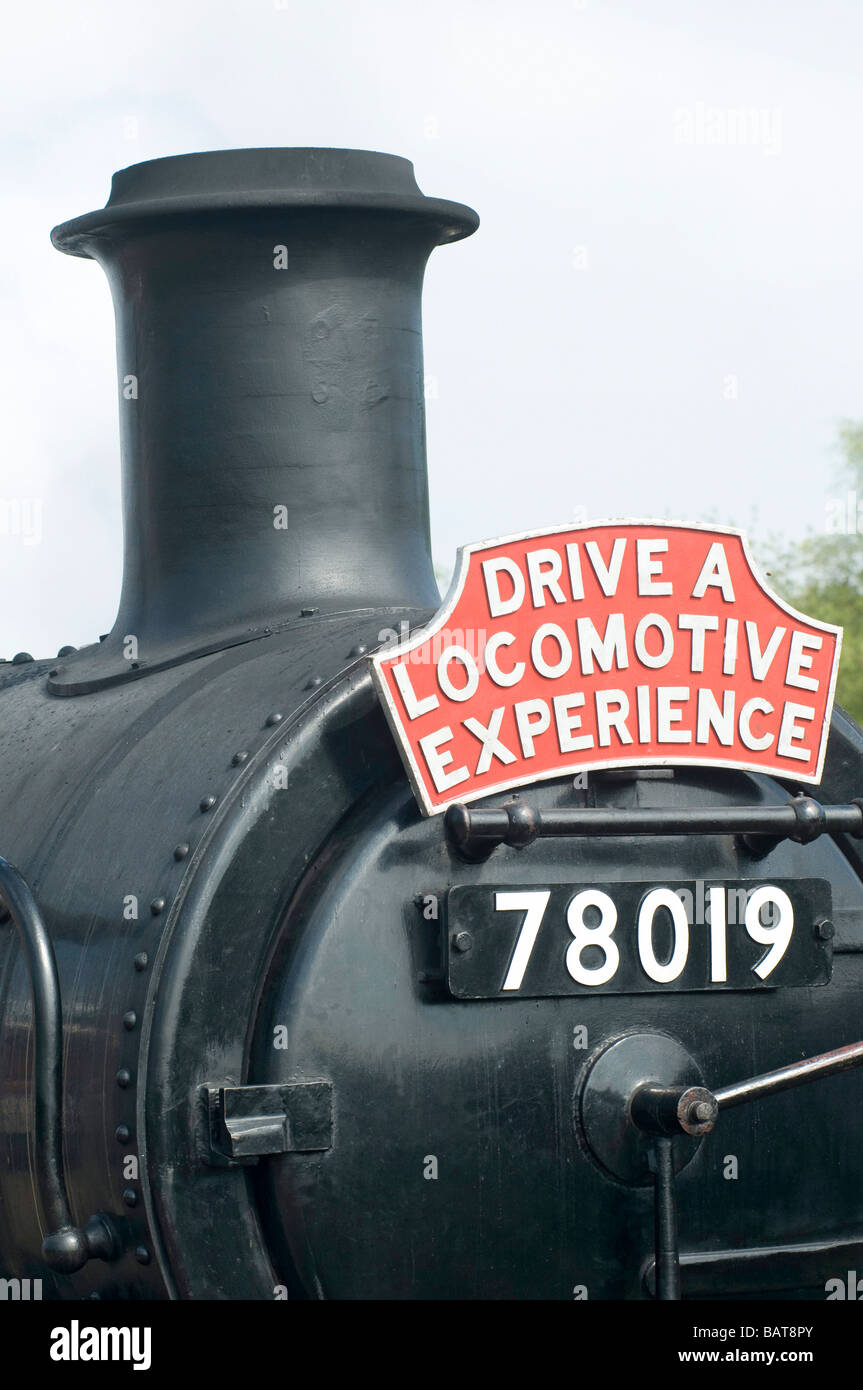 Steam Locomotive Train on the Great Central Railway arriving at Quorn ...