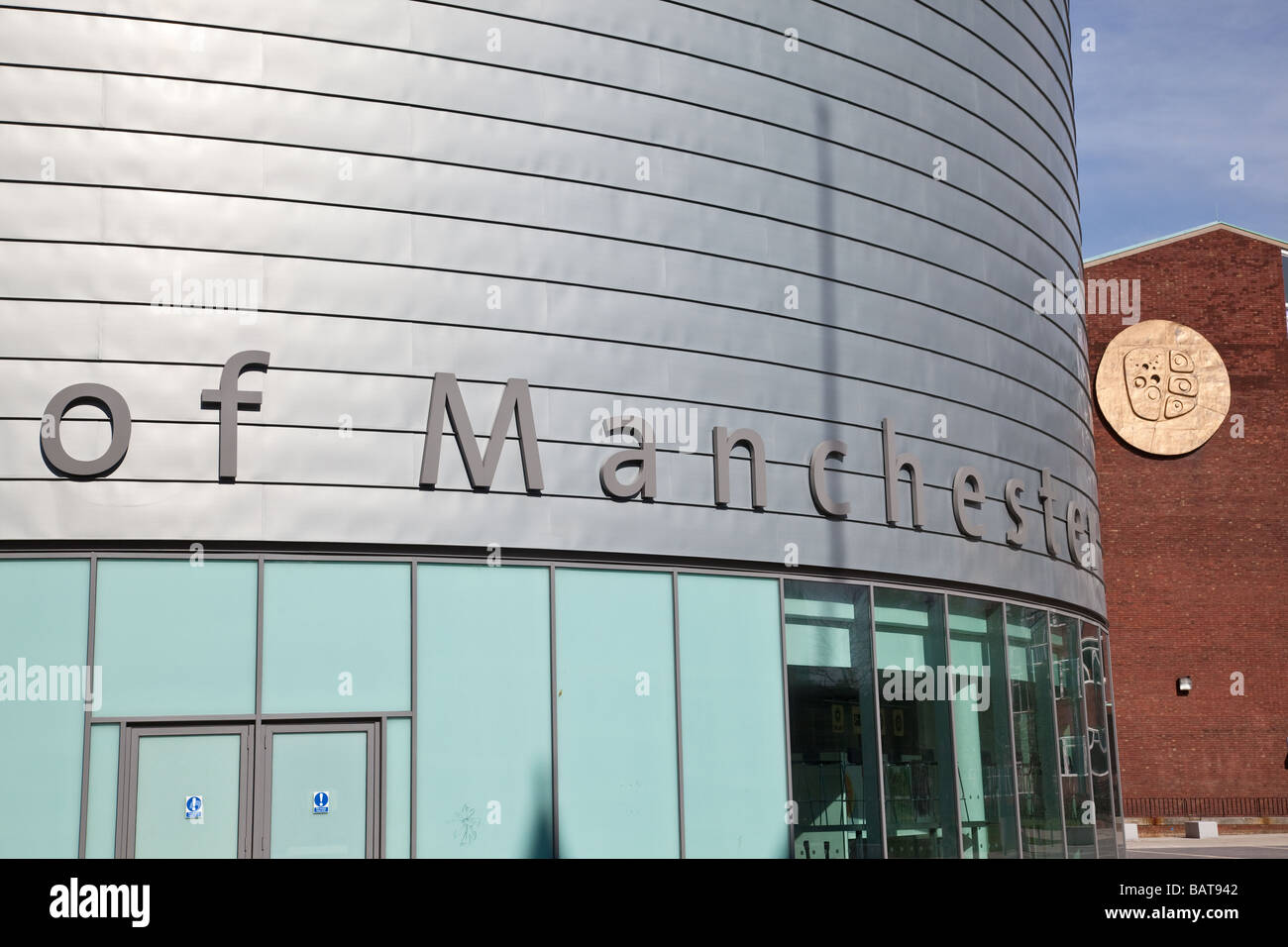 University Place, Oxford Road, The University of Manchester, UK Stock ...